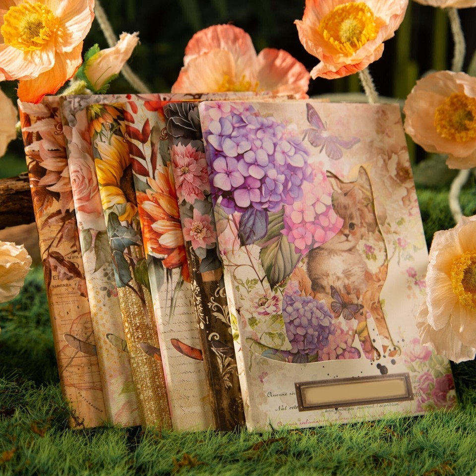 30 Sheets Decoration Material Paper Lovely Pattern Scrapbooking ...