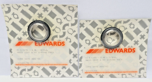 2 Edwards Vacuum C10514396 NW25 Polymer Centering Stainless Steel ...