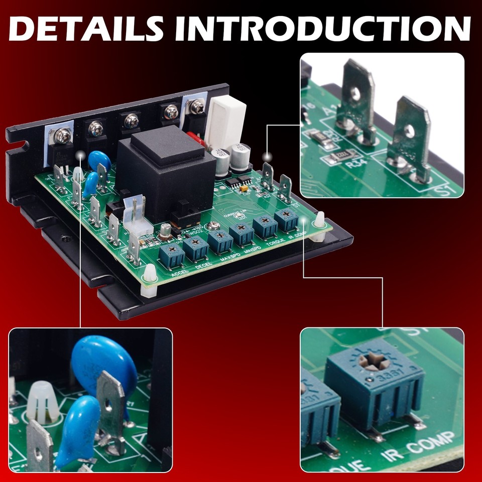 For Minarik MM23001C DC Motor Variable Speed Control Module 115/230V 50 ...