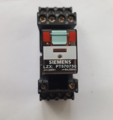 SIEMENS PT570730 RELAY W/ PT78704 BASE (R4S10.7B1) | eBay