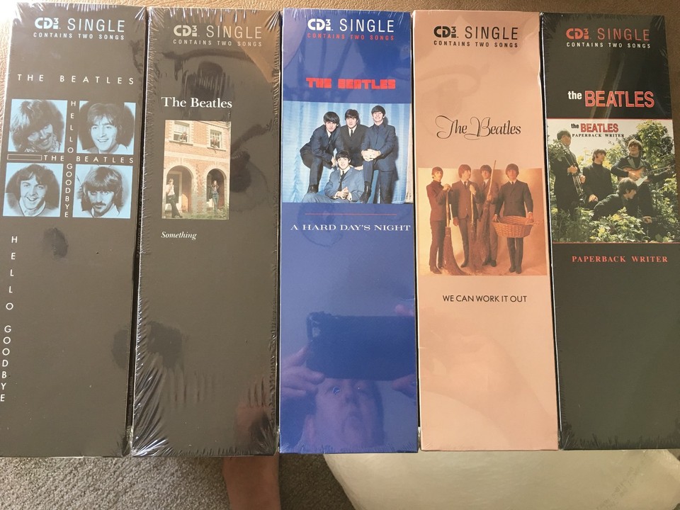 BEATLES COMPLETE 3" CD STILL SEALED IN LONG BOX SET ALL 22 TITLES ...