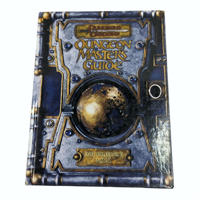 WotC Dungeons and Dragons Dungeon Master's Guide: Core Rulebook II v3.5 ...