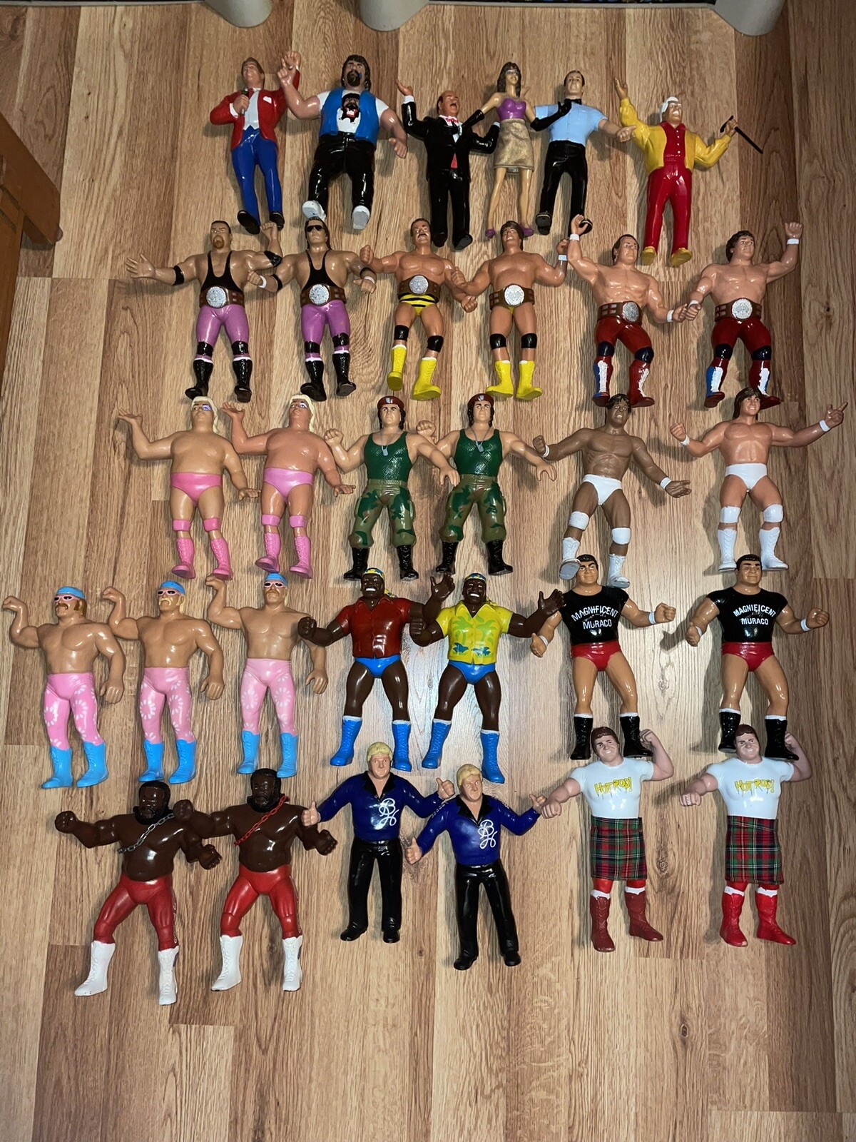 WWF LJN Near Complete Collection 78 Figures, 4 Rings, 1 Cage🔥 | eBay
