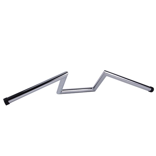 1'' Motorcycle 8" Rise Drag Z-Bar Pullback Handlebars For Harley ...