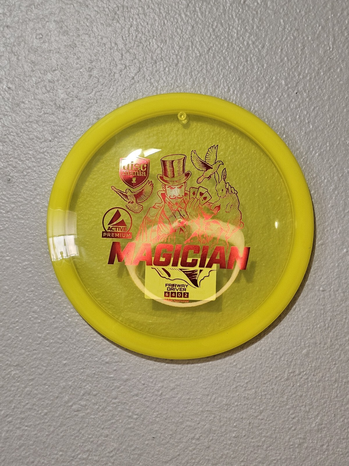 New Discmania Active Premium Magician 173.6g Fairway 6/4/0/2 Disc Golf ...