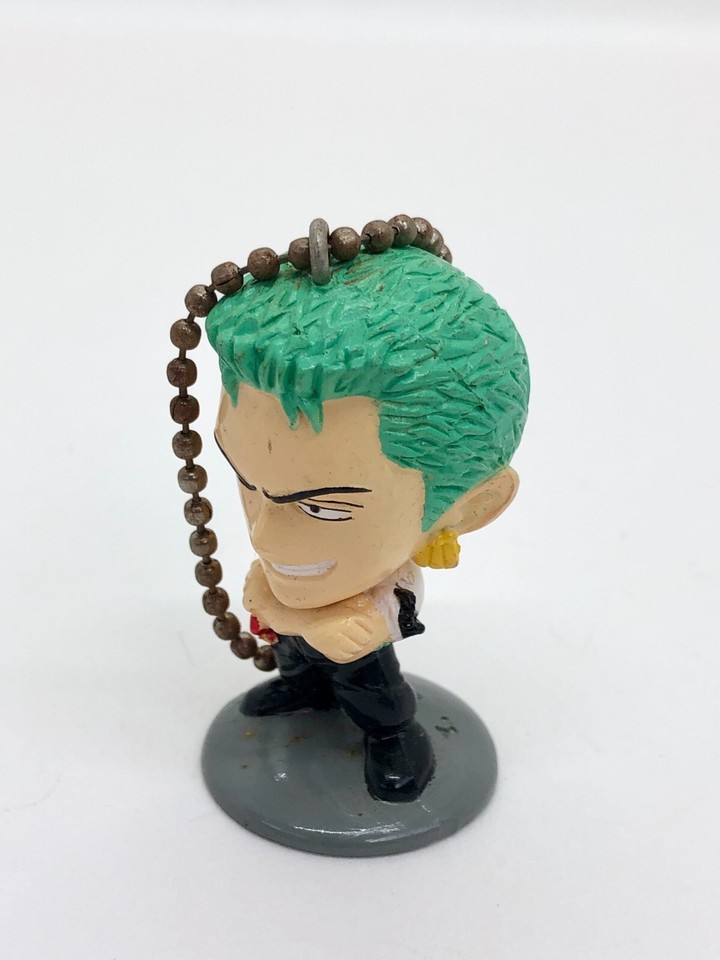Roronoa Zoro One Piece Mini Figure Retro Keychain Japanese | eBay