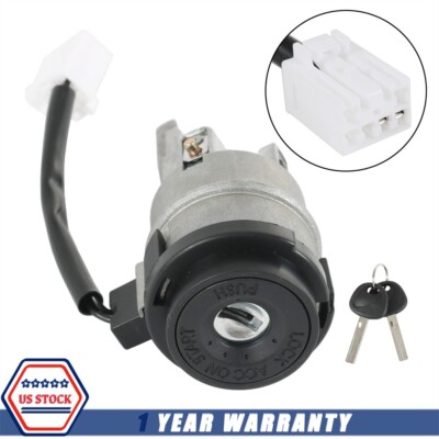 Ignition Lock Cylinder W/ 2 Keys 81900-1RJ00 NEW Fits Hyundai 2012-2017 ...
