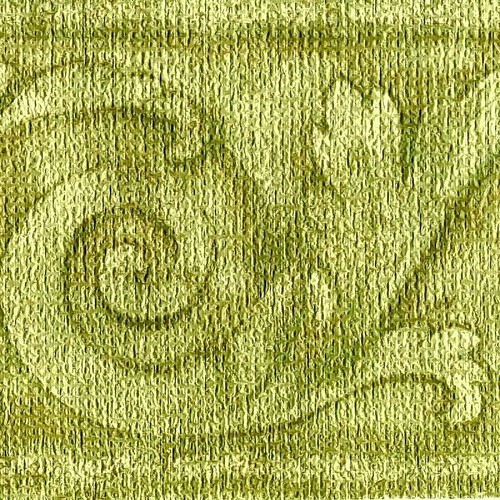 Victorian Gold/Sage Scrolls Wallpaper Border -15 feet long- "Pre-pasted ...
