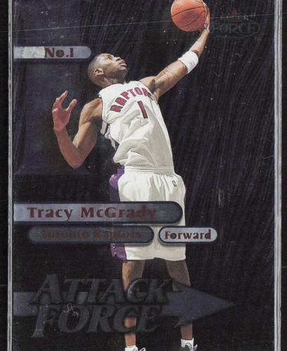 1999-00 Fleer Force #1 Tracy McGrady Attack Force | eBay