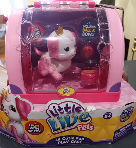 Little Live Pets S1 Cutie Pup Playset - Ruby LLP | eBay