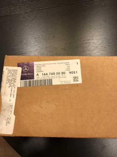 BRAND NEW Factory Mercedes Benz ML W164 Tailgate Covering Black ...