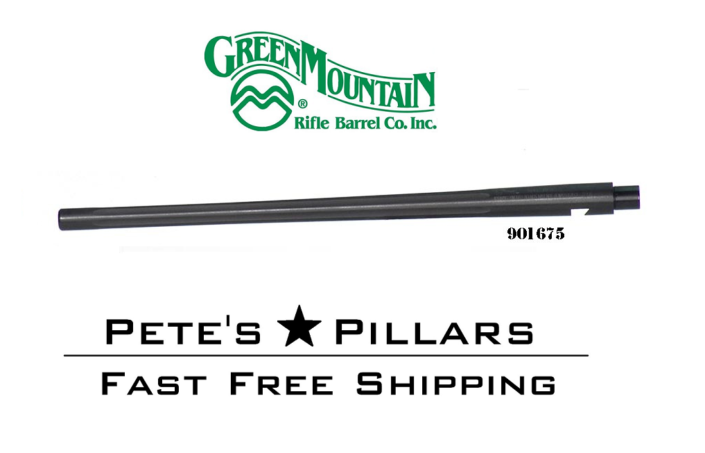 Green Mountain Ruger 10/22 22LR 16.5" Fluted Tapered Barrel Blue BBL ...