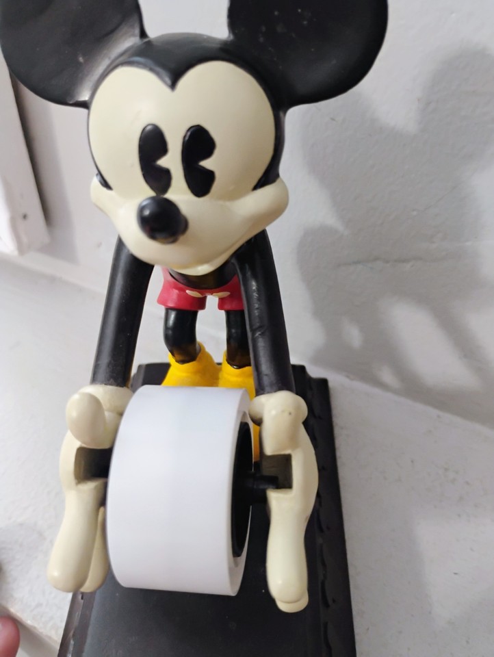 HTF Vintage Disney Mickey Mouse Tape Dispenser 5"x6" | eBay