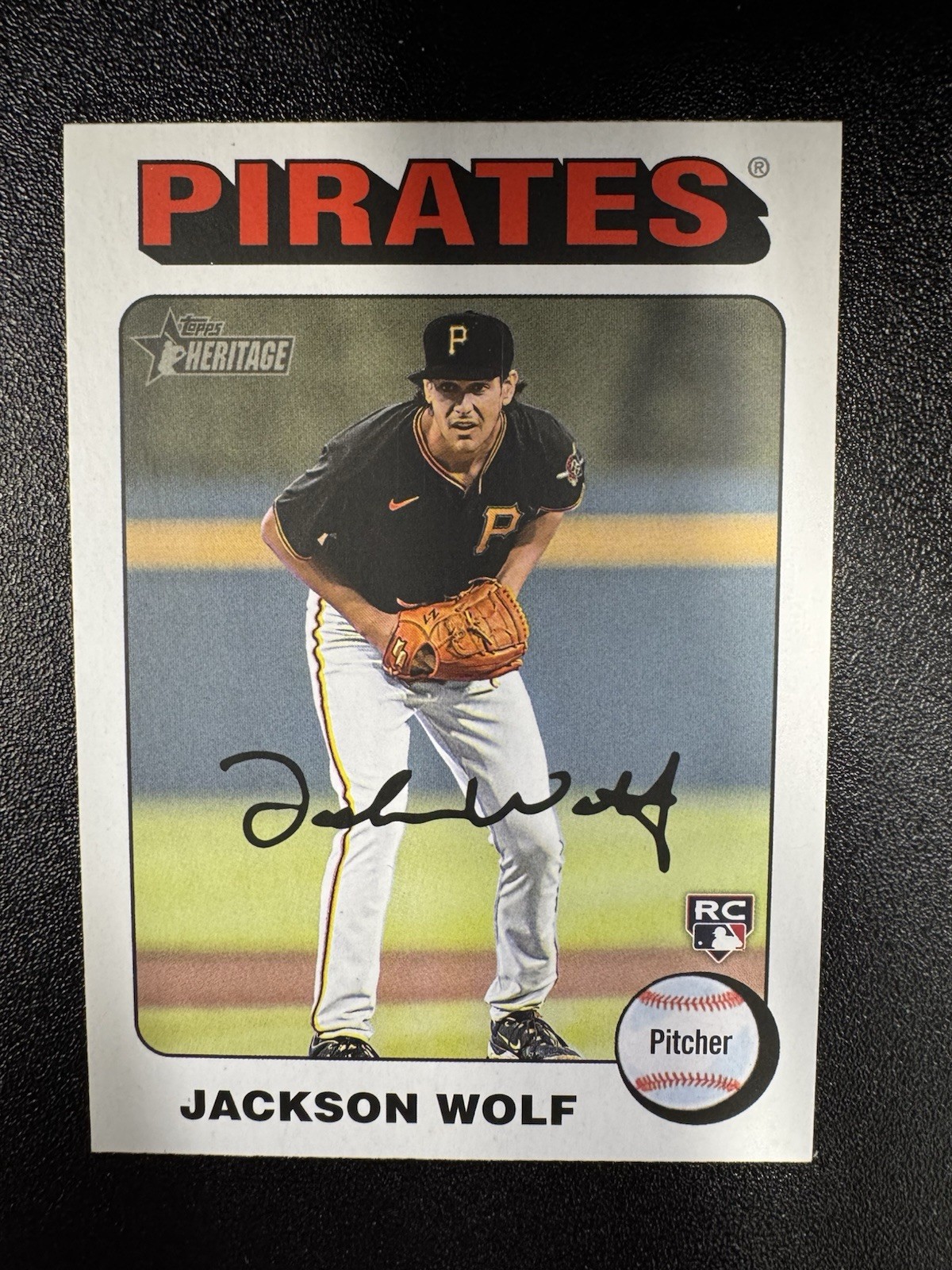 2024 Topps Heritage - Rookies Jackson Wolf #216 White Border (RC) for ...