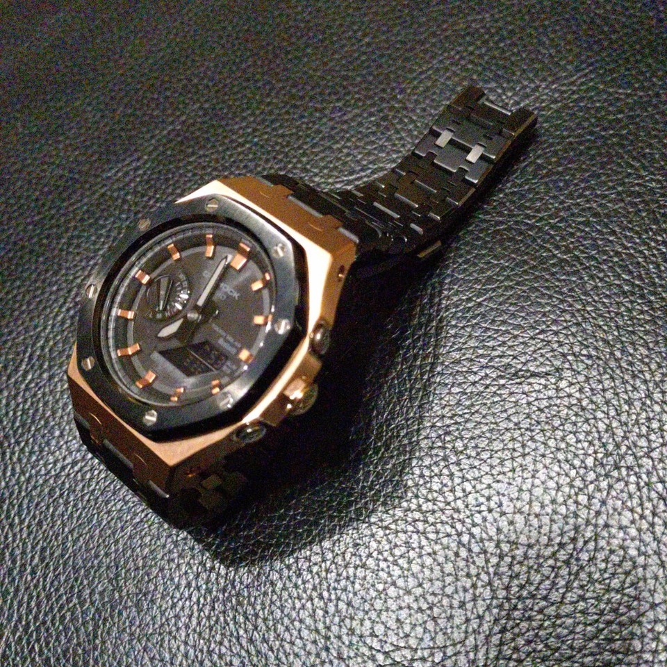 Casio G-SHOCK GA-B2100 Custom CasiOak Solar | eBay