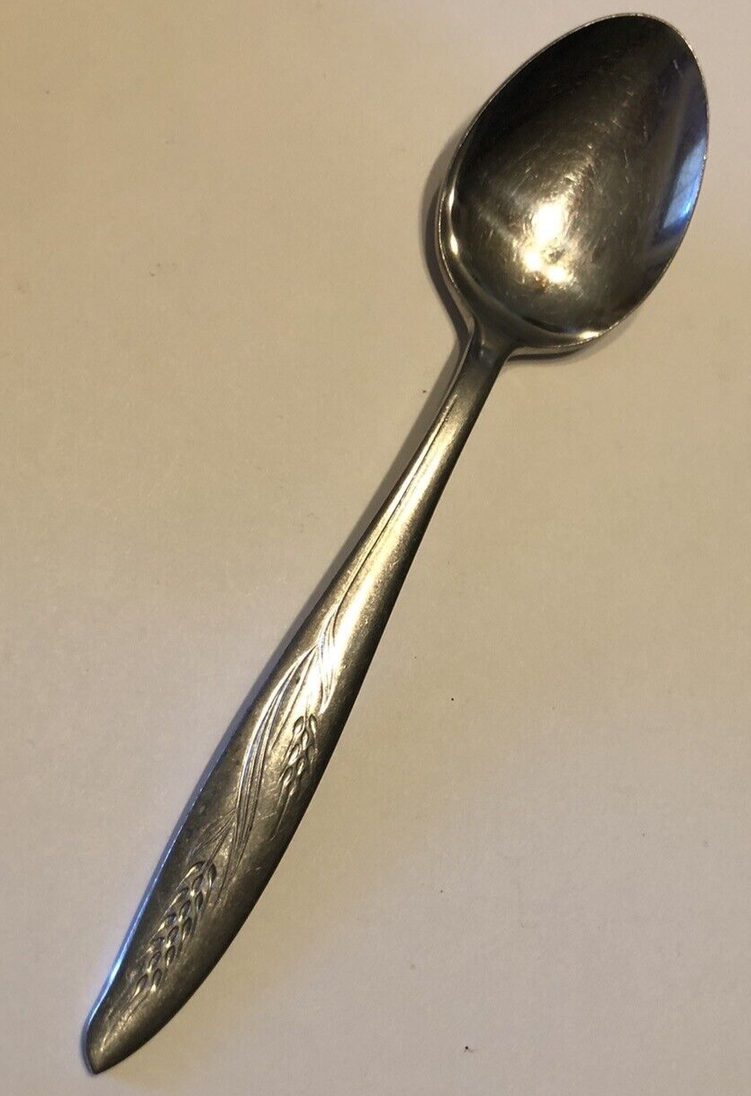 Vtg Gracious Wheat Stainless Present Japan Tea Spoon Replacement 5 7/8 ...