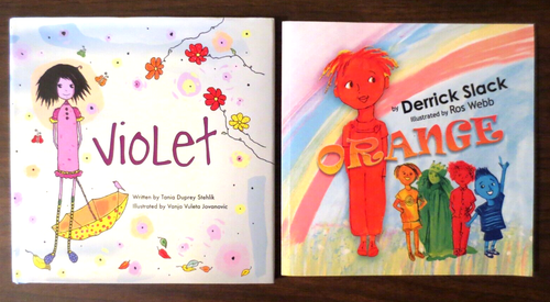 Lot of 2 Books about Diversity ORANGE & VIOLET Kids Social-Emotional ...