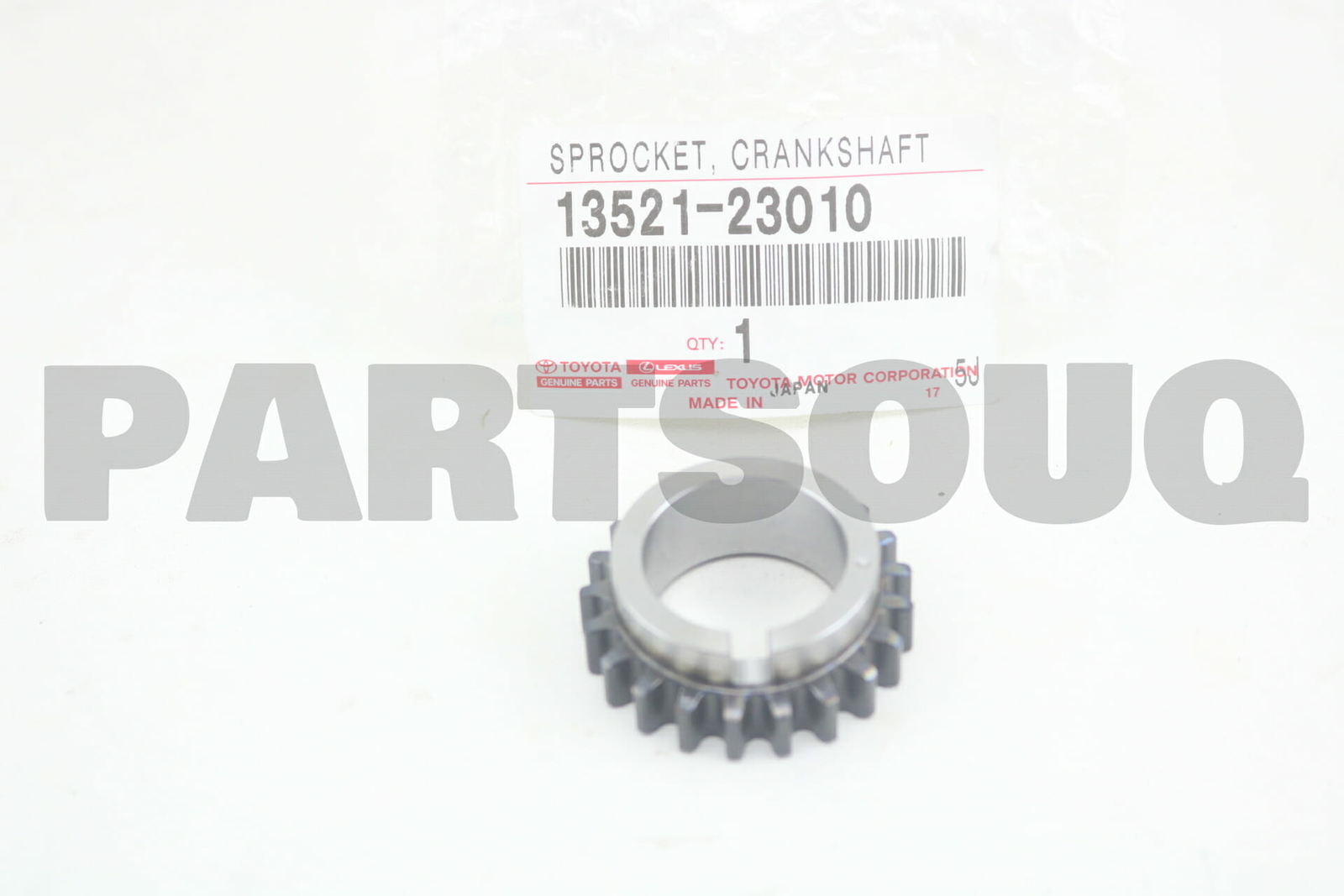 1352123010 Genuine Toyota GEAR OR SPROCKET, CRANKSHAFT TIMING 13521 ...