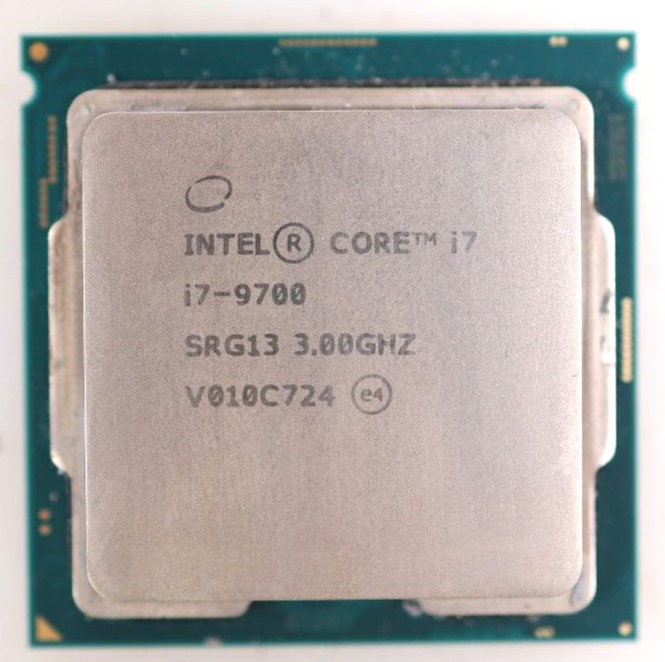 Intel Core i7-9700 Coffee Lake 8-Core 3GHz 12MB 65W LGA1151 64-Bit CPU ...