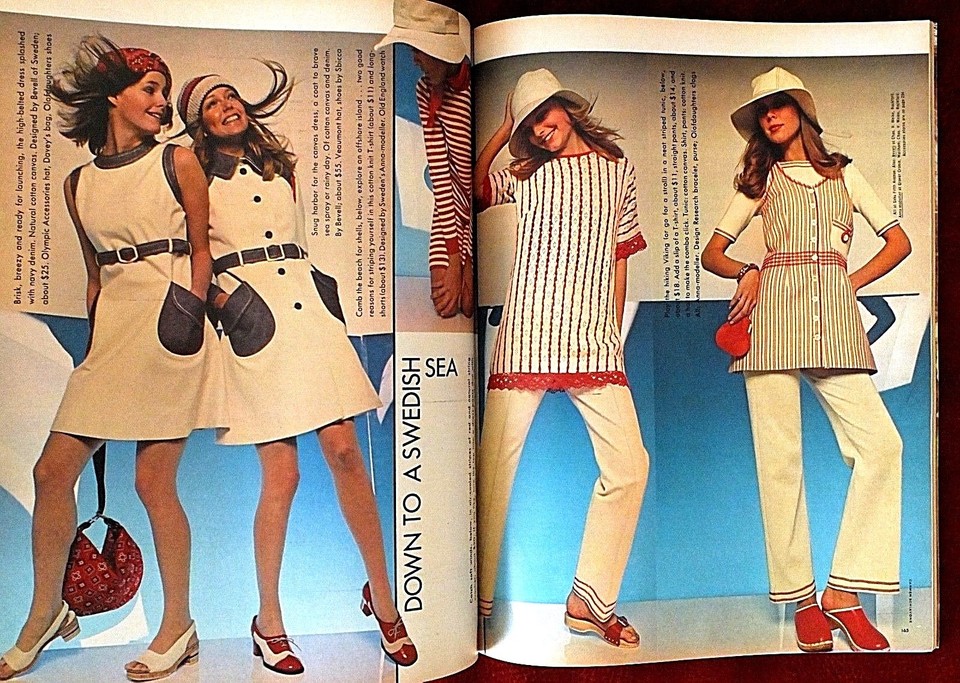 Seventeen Magazine ~ April 1969 ~ Lucy Angle Michael York Summer ...