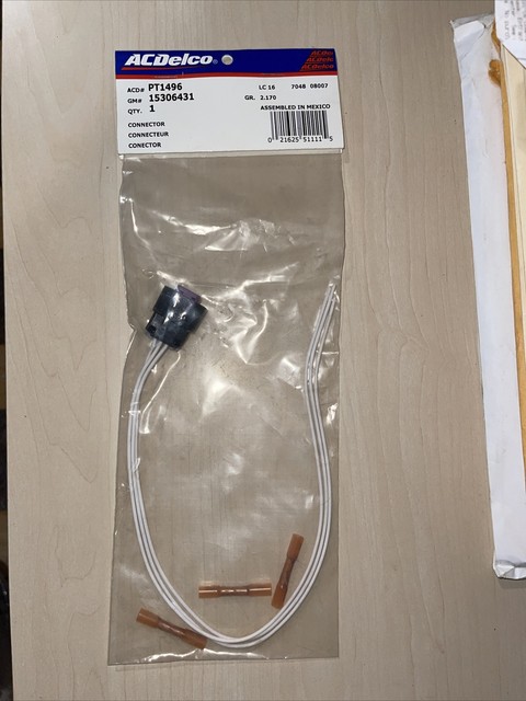Genuine GM Pig Tail Connector 15306431 AC Delco Pt1496 for sale online ...