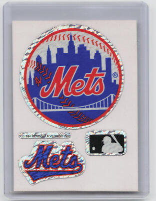 1994 Peninsula Vending New York Mets Holo Stickers | eBay