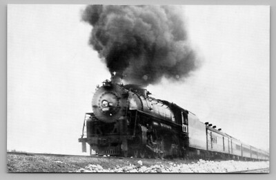 Frisco The Meteor Steam Locomotive St Louis Railway Co Smoke Vintage ...