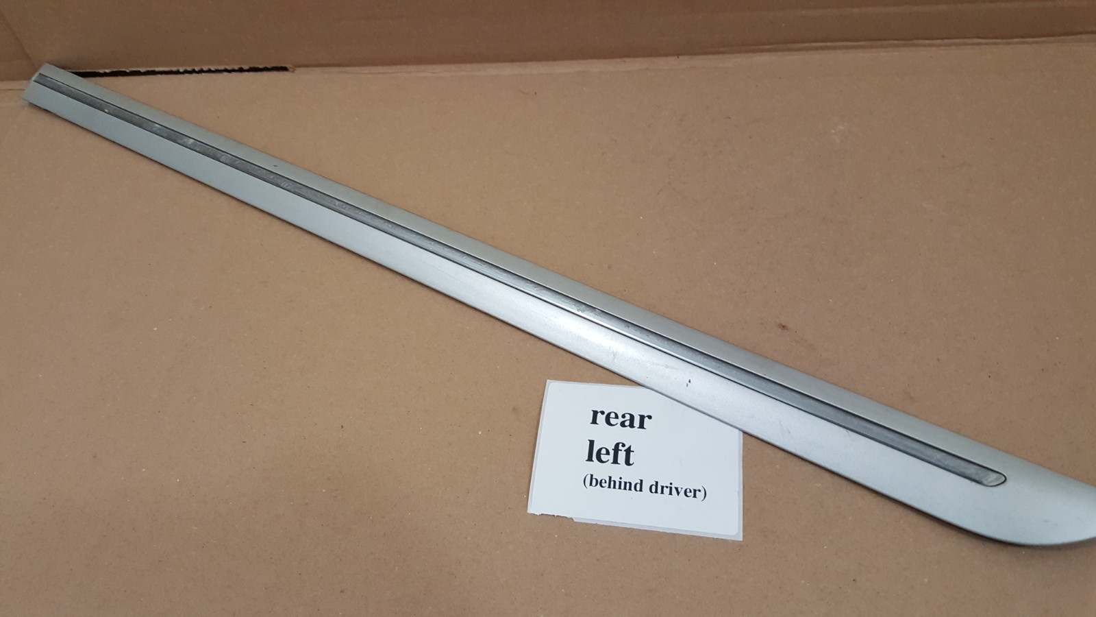 2002-2006 toyota camry rear left passenger door side molding 75742 ...