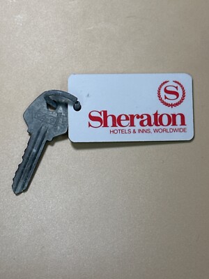 Sheraton Hotel Motel Room Key Fob & Key Rome Georgia #107 | eBay