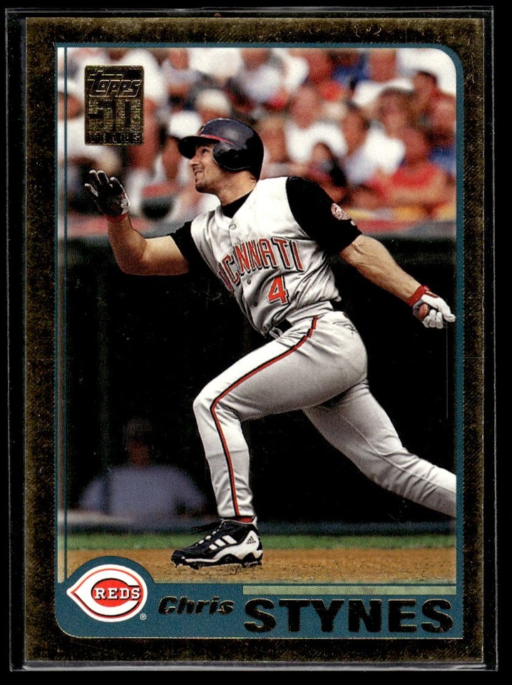 Chris Stynes 2001 Topps Gold SP /2001 #139 Cincinnati Reds | eBay