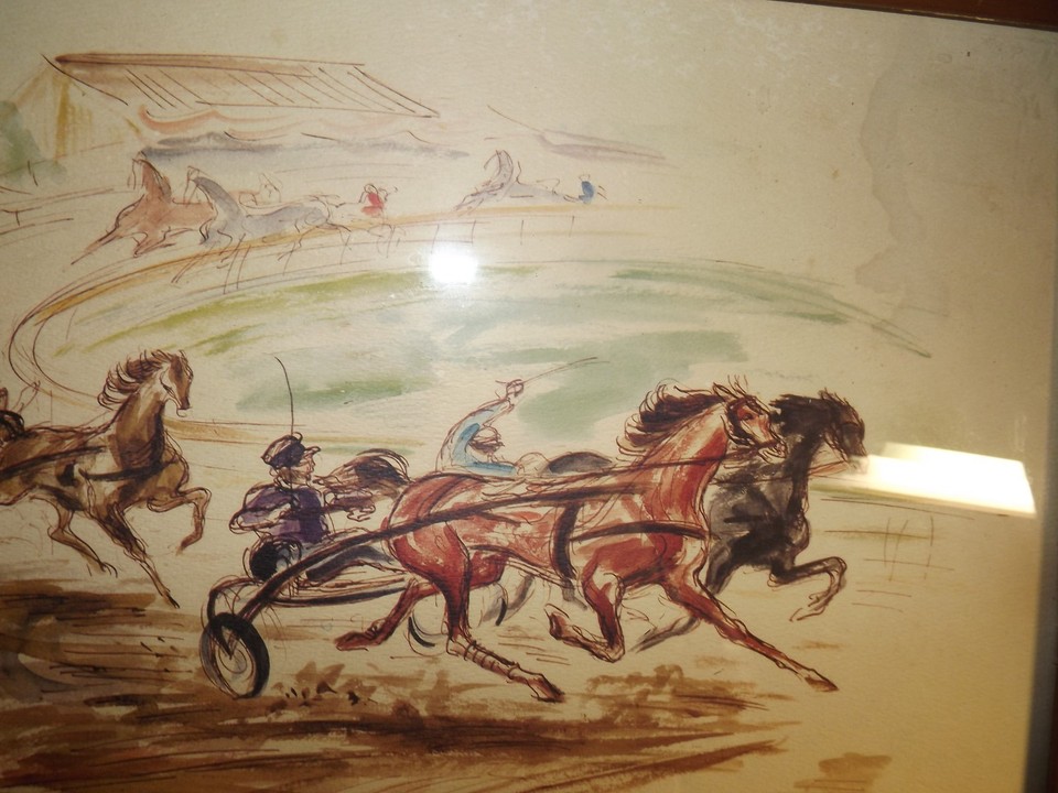 Vintage 1953 Argosy Picture Publishing Co-Watercolor-Goshen by John ...