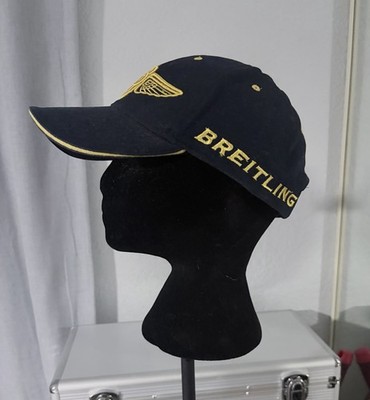 BREITLING (watch) Snapback Baseball Hat Cap Embroidered Navy Yellow ...