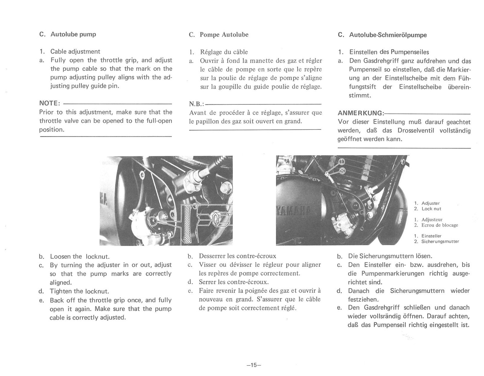 YAMAHA Workshop Manual DT400 DT250 1977 Maintenance Service Repair ...