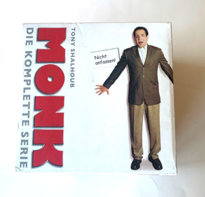 Monk The Complete Series Seasons 1-8 (DVD Box Set) REGION 2 PAL GERMAN ...