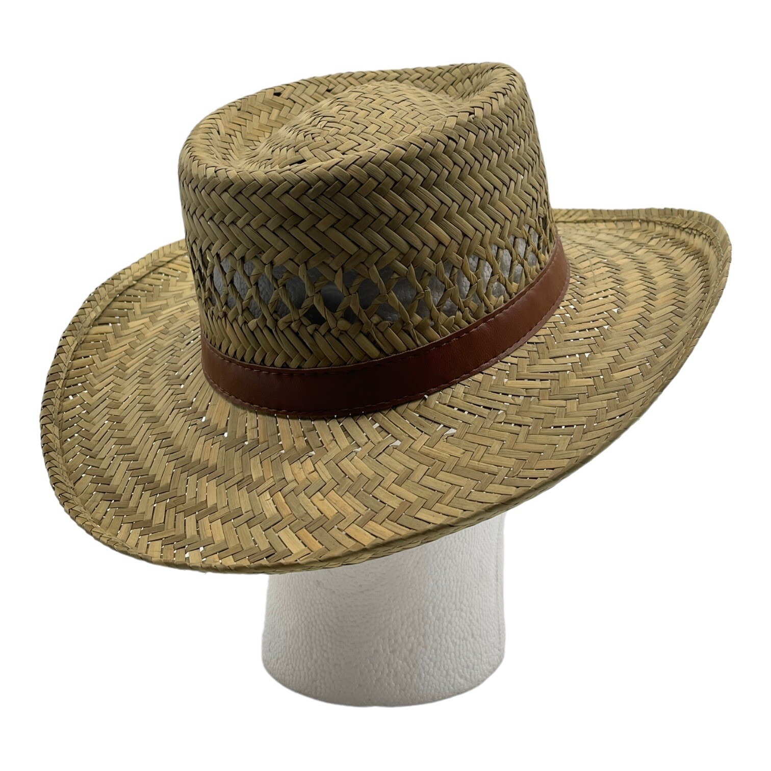 Vintage DPC Dorfman Pacific Co. Woven Straw Panama Hat Unisex OSFM ...