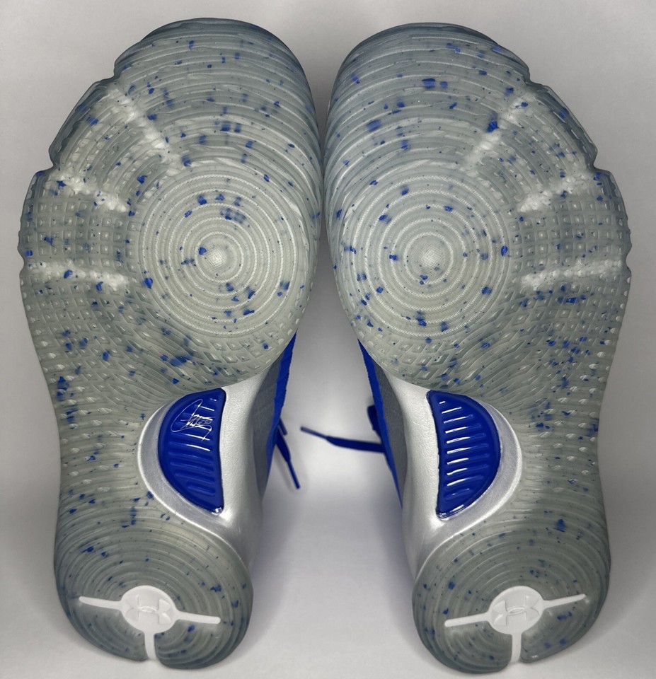 Rare Under Armour Curry 4 Steph Royal Blue Metallic 1298306-403 Men’s ...