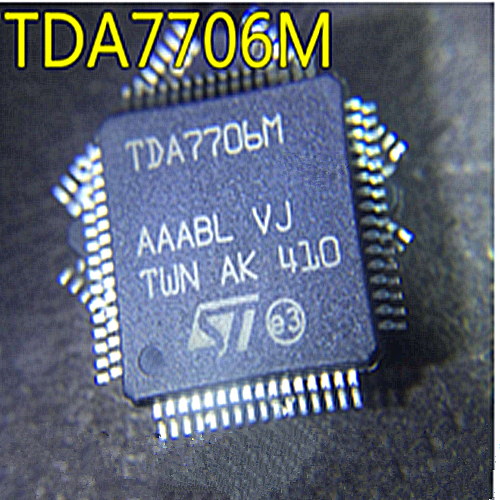 Hot Sell 1PCS NEW TDA7706M TDA7706-M TDA7706 M TDA77O6M QFP64 IC CHIP ...