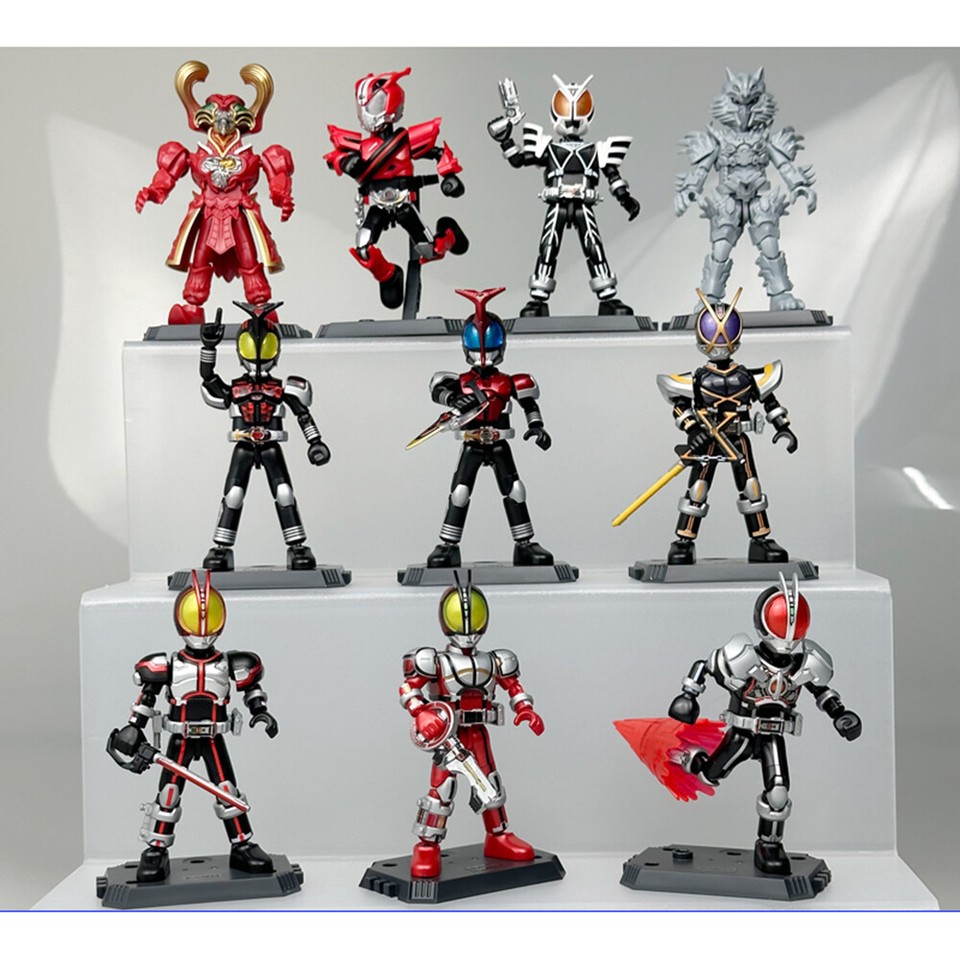 Blokees Masked Kamen Rider Blind Box Action Figure Model Kit 9PCS / Set ...