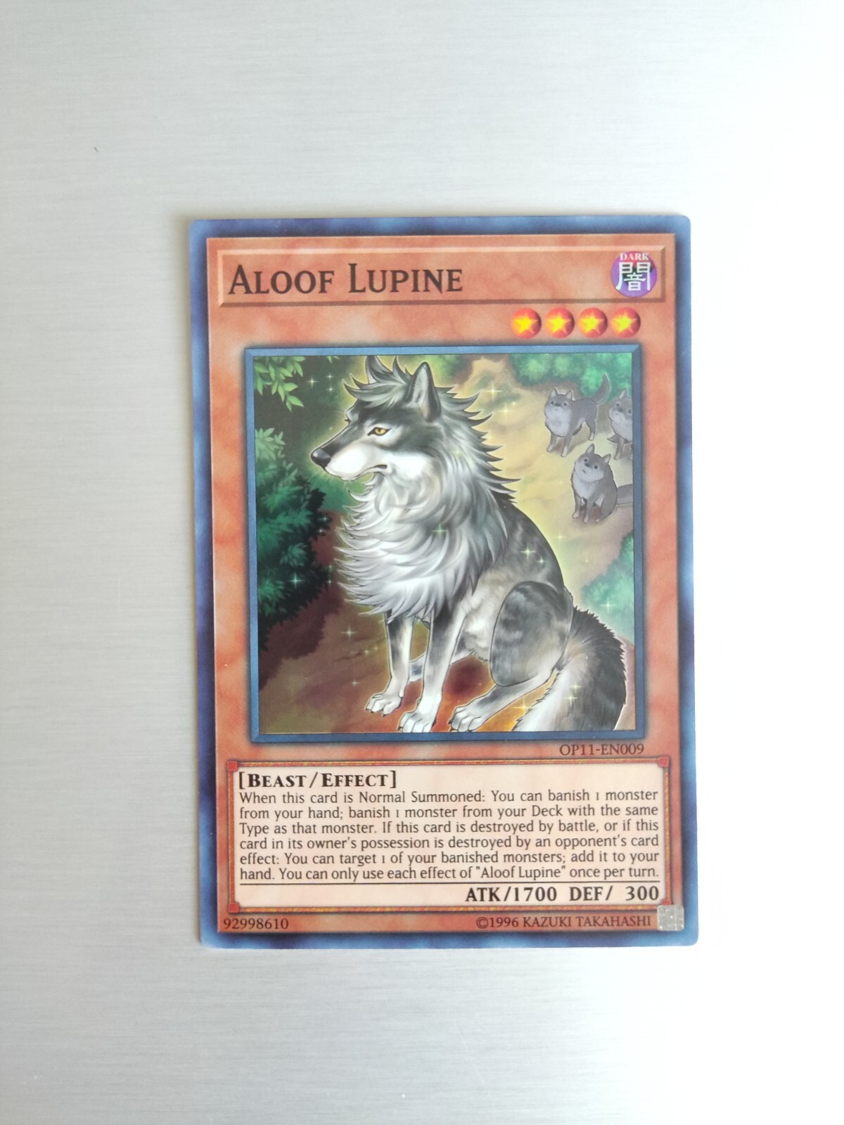 Yu-Gi-Oh! OTS 11 Aloof Lupine OP11-EN009 Unlimited Edition - SR - NM | eBay