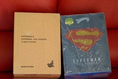 1/6 Hot Toys MMS207 Christopher Reeve as evil Superman 1978 Movie ...