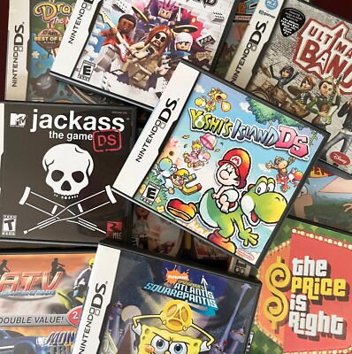 Original Nintendo DS Games, All Tested and With Case and Manual, You ...