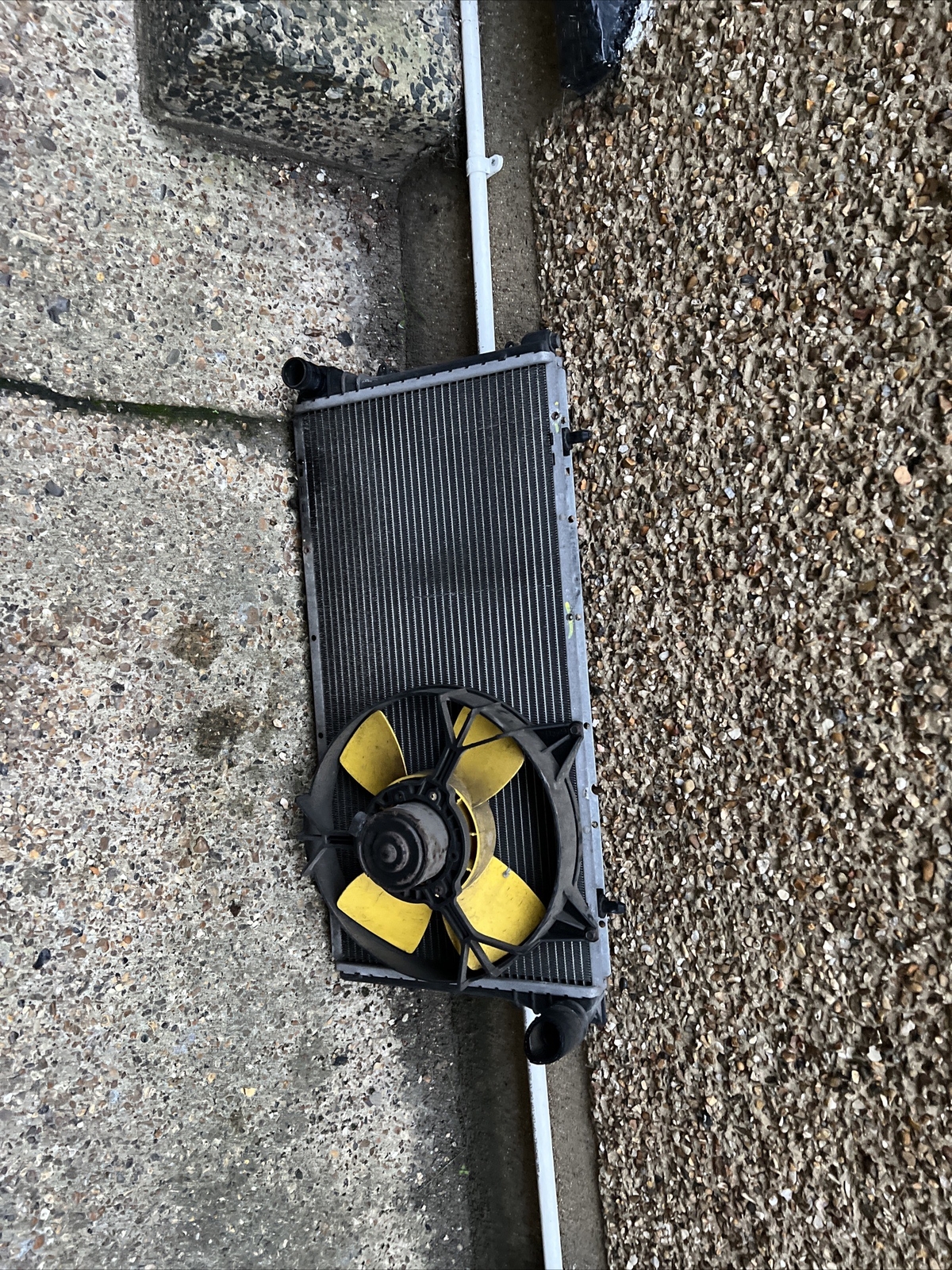2004 ROVER MGF MG TF 1.6 1.8 ENGINE COOLANT RADIATOR WITH ELECTRIC ...
