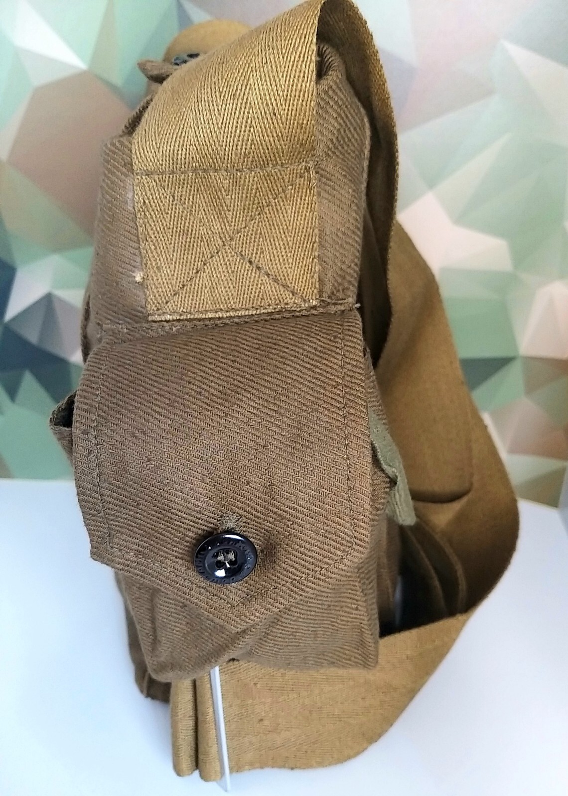 Genuine Soviet Russian Army Surplus Canvas Military Shoulder Gas Mask ...