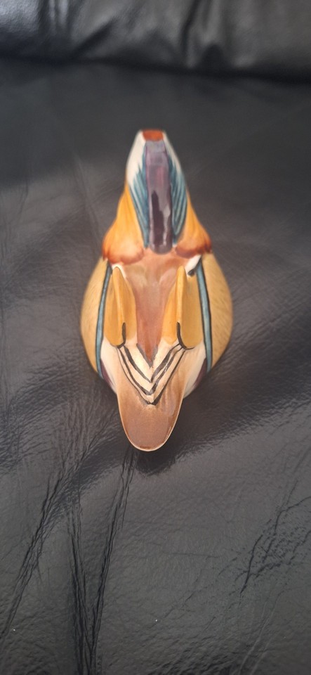 Peter Scott Beswick England gorgeous Mandarin Duck bone china duck ...