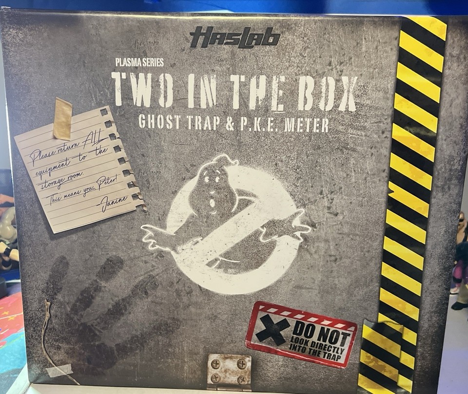 Hasbro Ghostbusters Plasma Series HasLab Two in the Box Ghost Trap P.K ...
