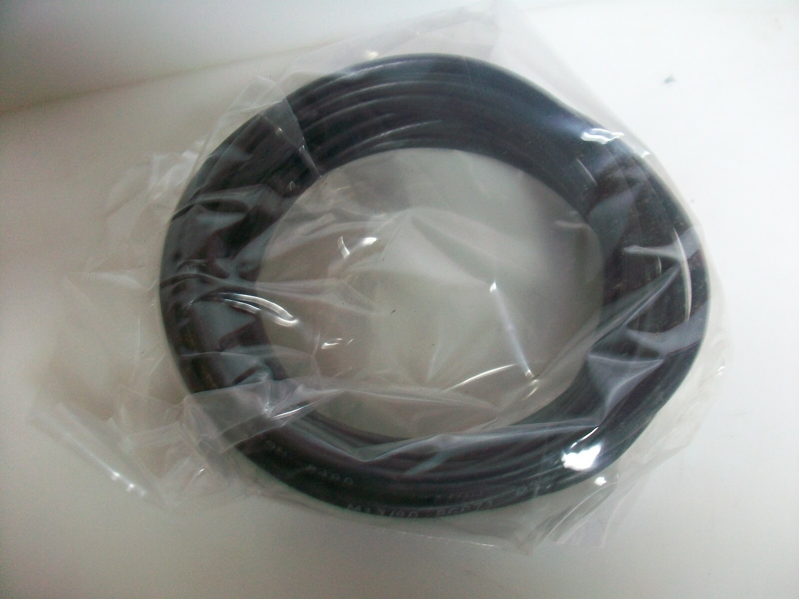 18' SAXTON RGU71 93 OHM COAX CABLE ASSEMBLY WITH BNC MALE TO MALE ENDS ...