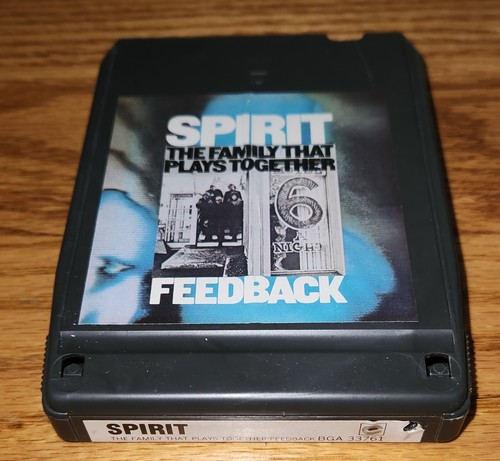 Rare Dual Album SPIRIT "Feedback', "Family That Plays Together" 8 Track ...