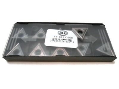 TT 431 C550 Carbide Insert C5 Grade Uncoated AQT 41832 TT-431 Insert 10/PK | eBay