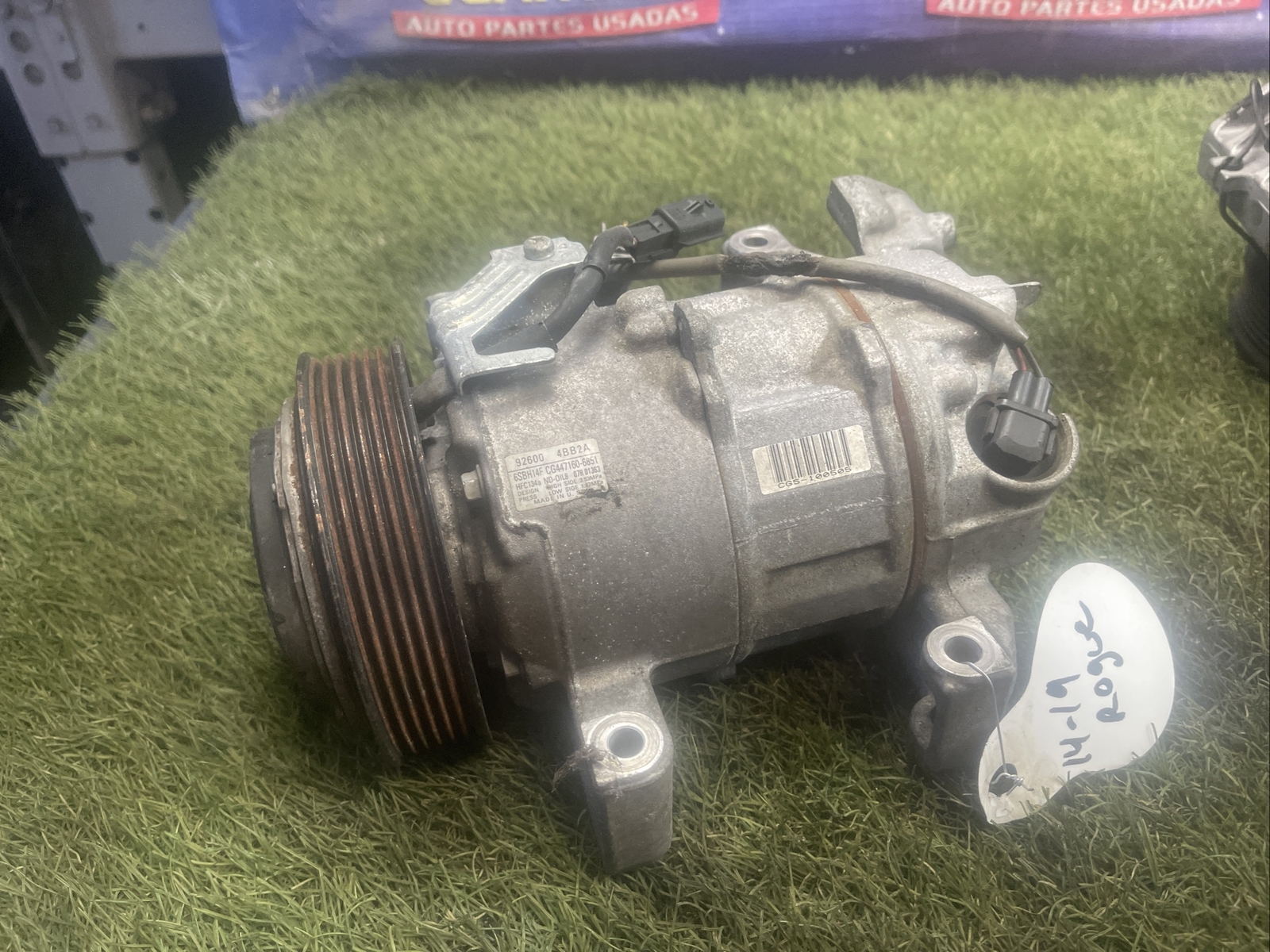 2014-2019 Nissan Rogue Air Conditioning A/c Ac Compressor Oem 92600 ...