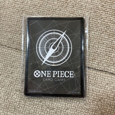 One Piece Card Promo Sleeve Luffy Black | eBay